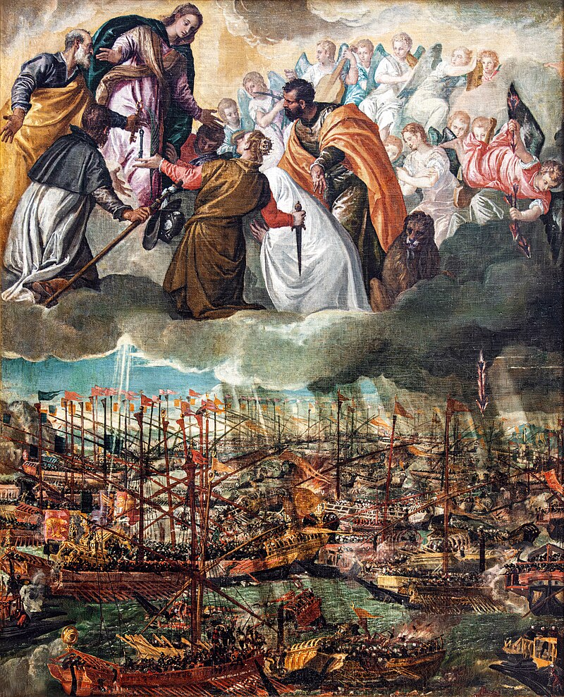 The Holy League Defeated the Ottoman Empire at the Battle of Lepanto in ...