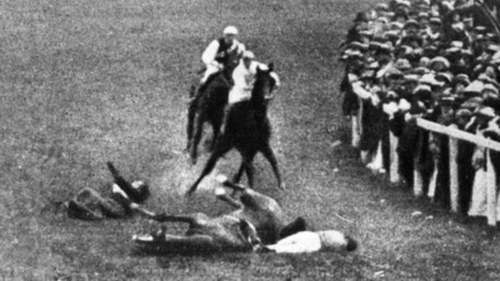 English suffragette Emily Davison dies after throwing herself in front ...